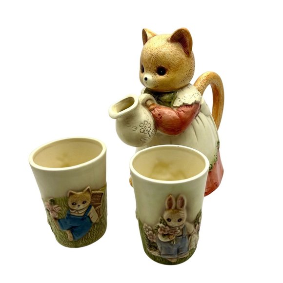 Takahashi | Dining | Vtg Takahashi Sf Cat Milk Pitcher With Matching ...